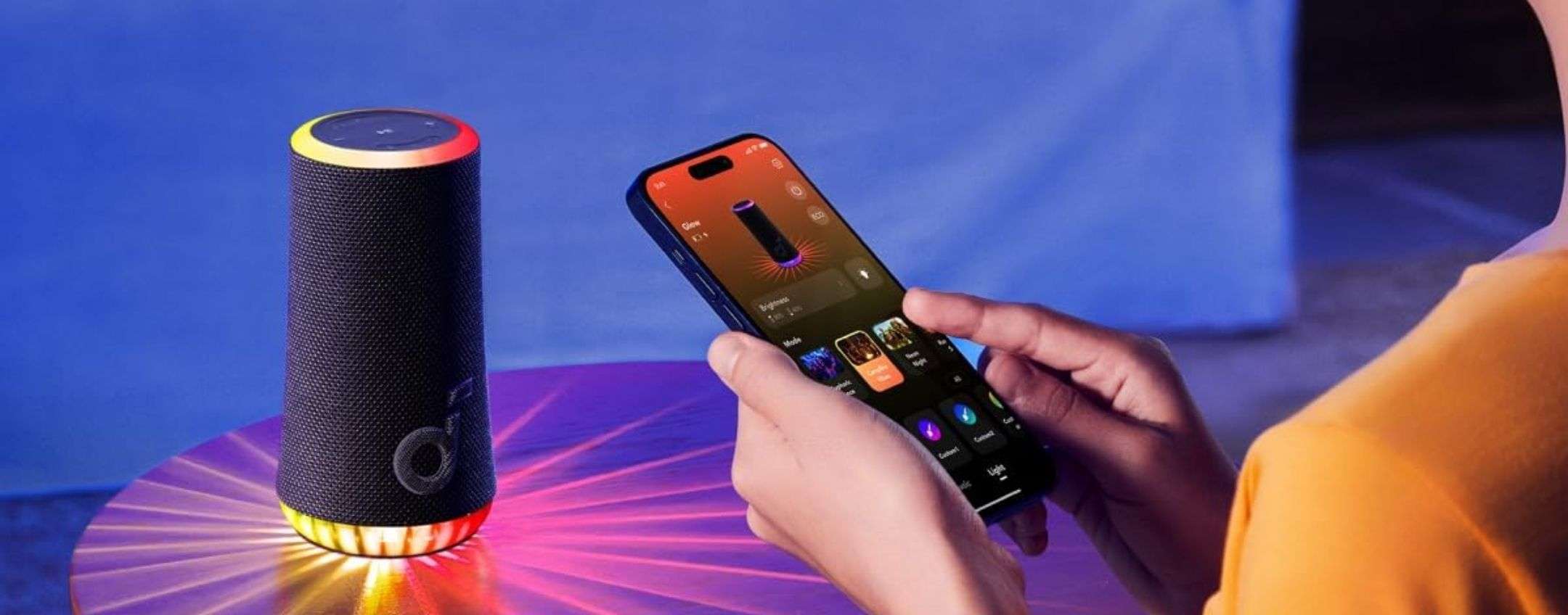 Soundcore Glow: elegante altoparlante portatile con suono a 360° in ...