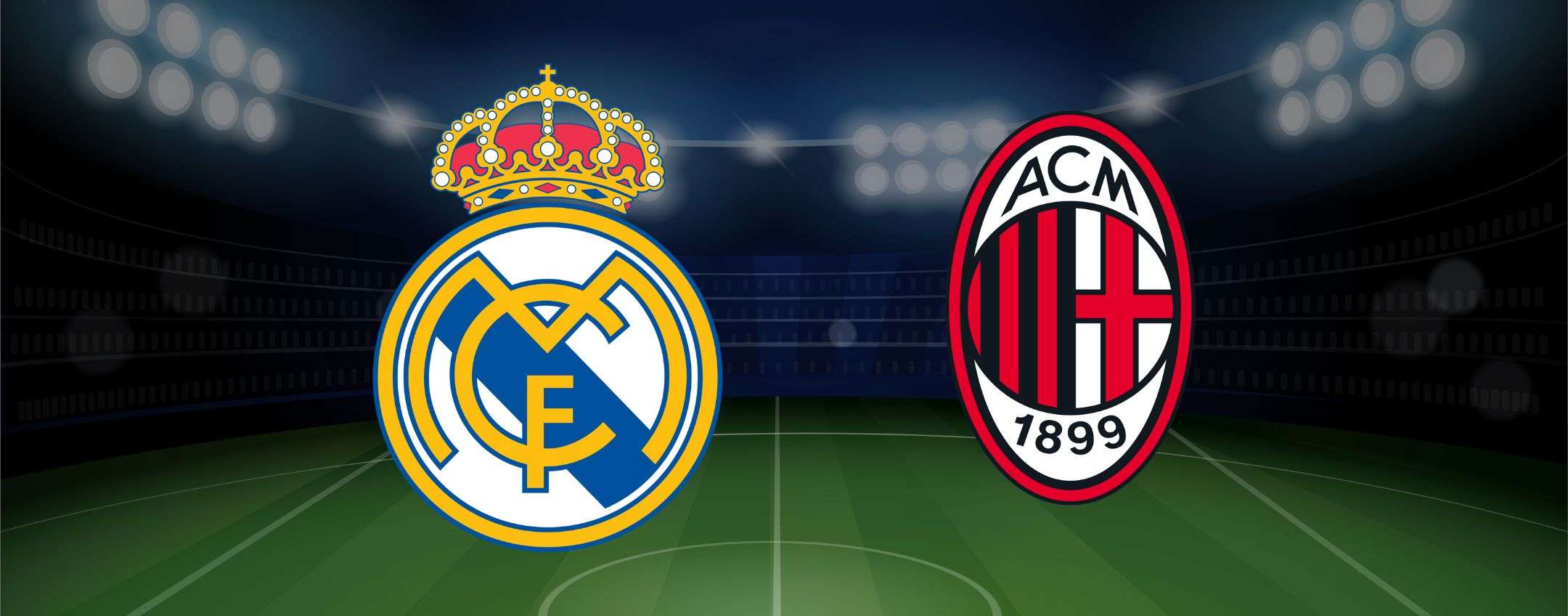 Come vedere Real Madrid-Milan in streaming in Italia e all'estero