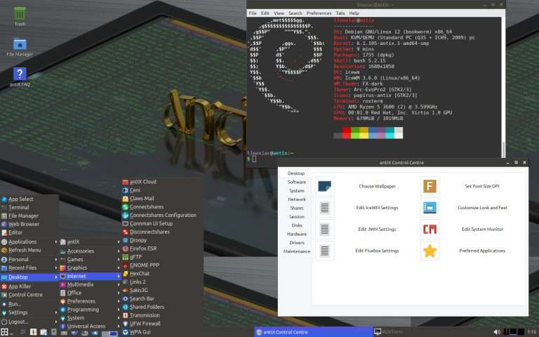 antiX Linux 23.2: tutte le novità della distribuzione basata su Debian