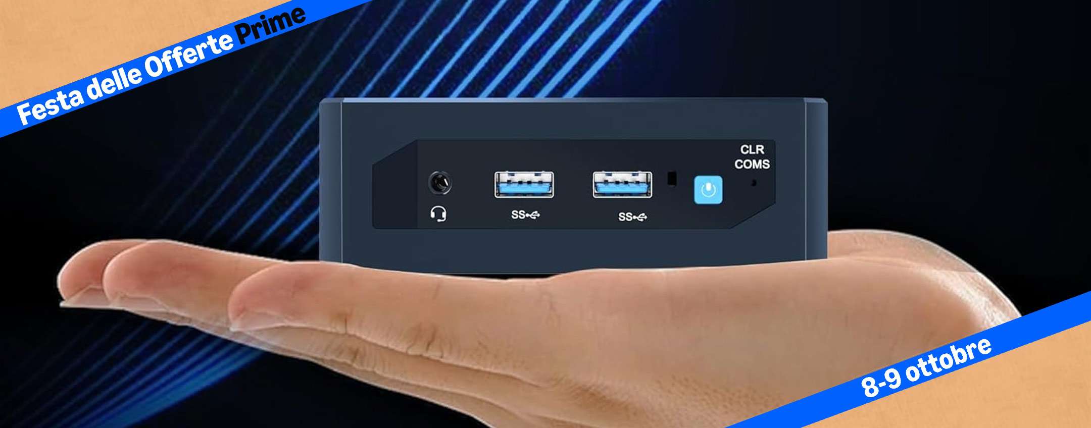 Mini PC (Intel, 16/512GB) in DOPPIO SCONTO per la Festa Prime