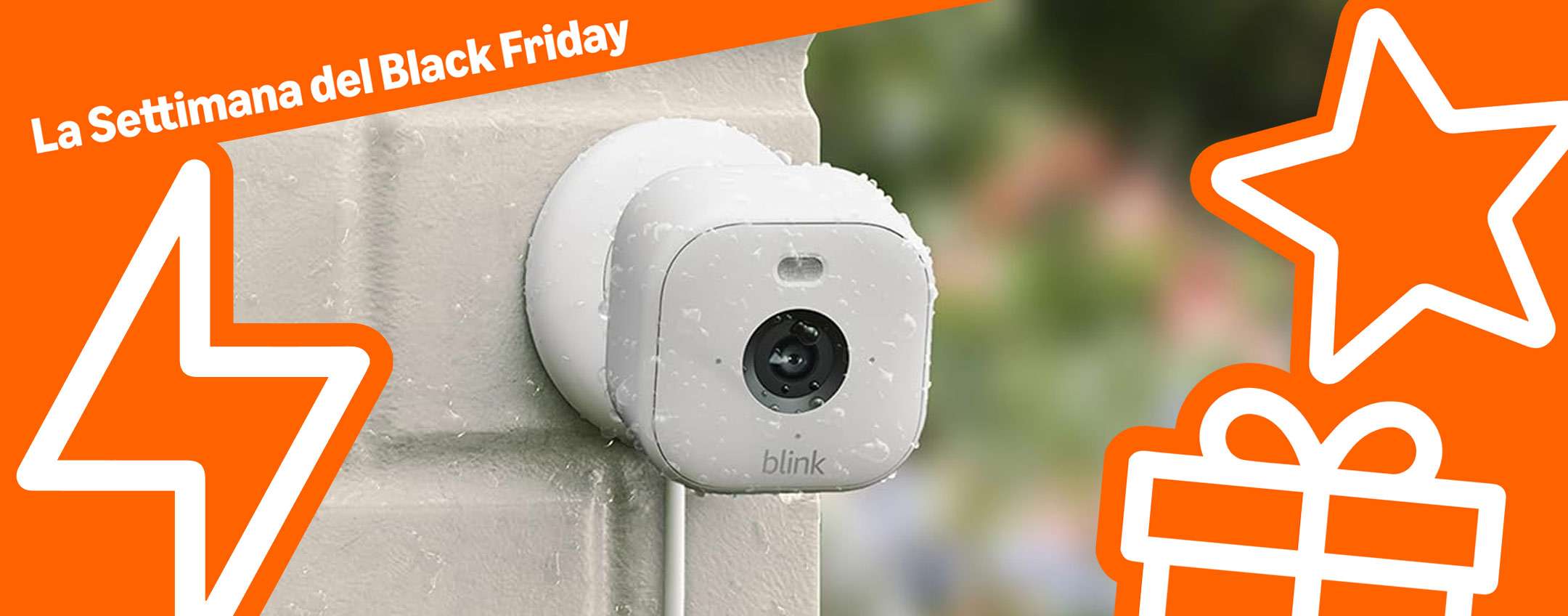 Black Friday: Blink Mini 2 per la sorveglianza indoor/outdoor a -50%