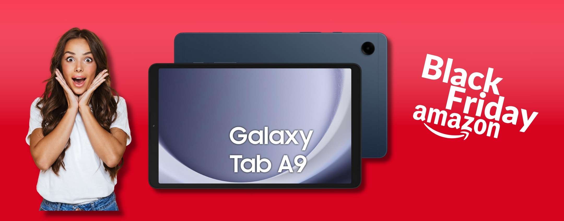 Samsung Galaxy Tab A9 in meno di 10" ha quello che cerchi: Super sconto