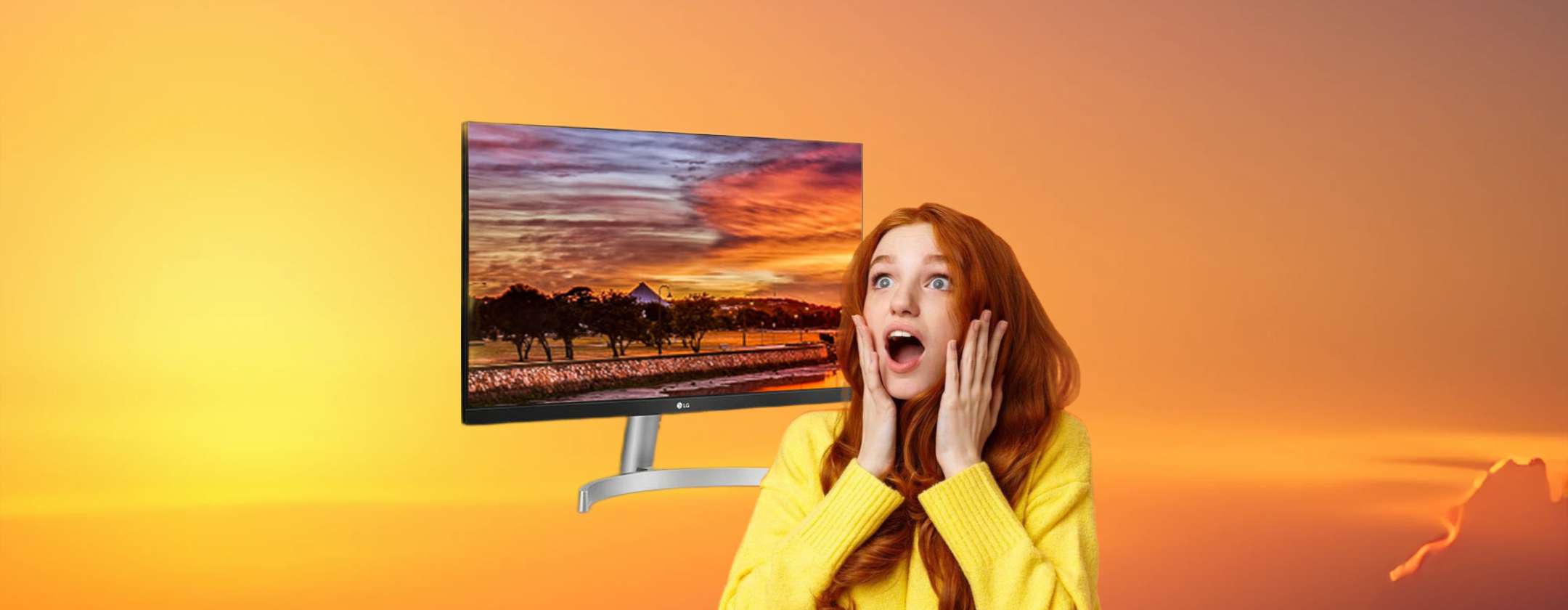 LG Monitor 24": soluzione perfetta ed economica al Black Friday