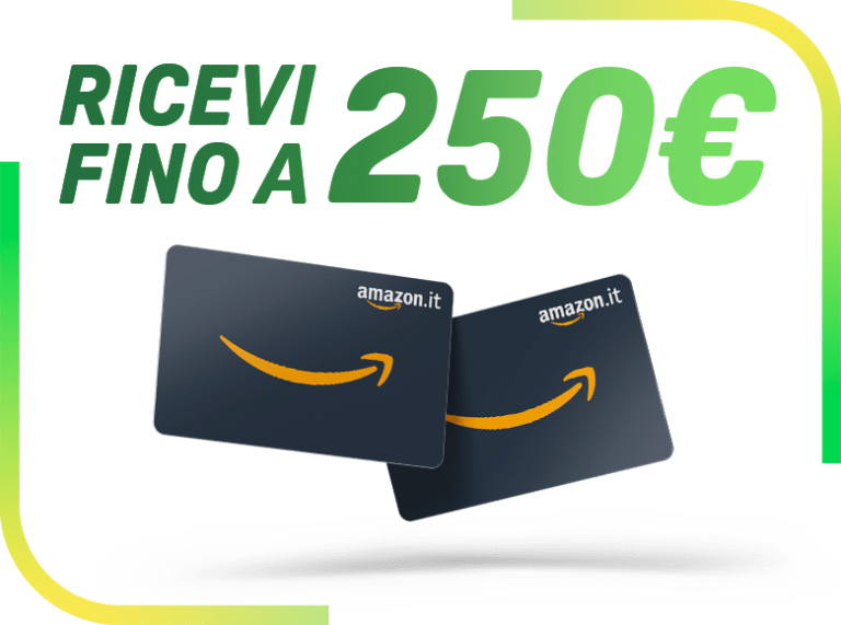 Fino a 250€ di buoni Amazon aprendo il Conto Credem Link