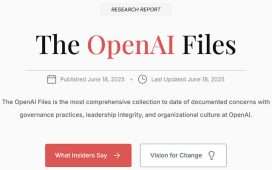 The OpenAI Files è la lente d'ingrandimento sul colosso dell'AI