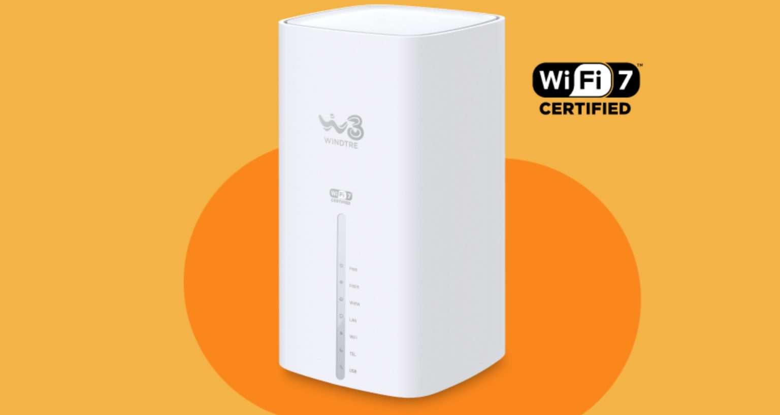Modem Wi-Fi 7 e 12 mesi Prime: la nuova Super Fibra di WindTre