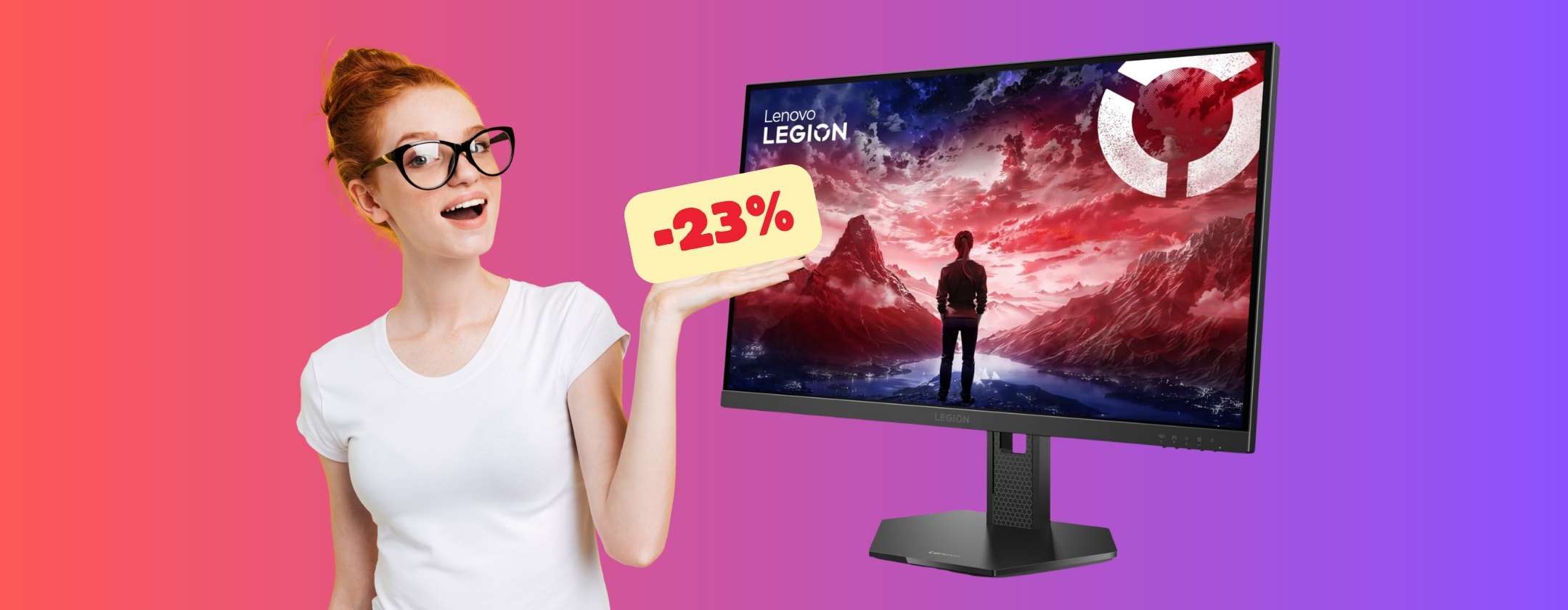 Lenovo Legion da 27 pollici: monitor da gaming che azzera il tempo di ...