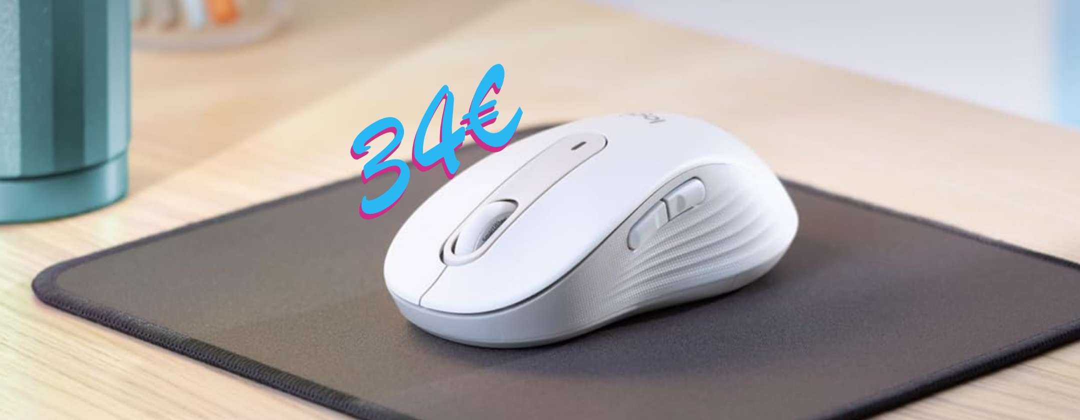 Logitech Signature M650 L: il mouse wireless perfetto a basso costo